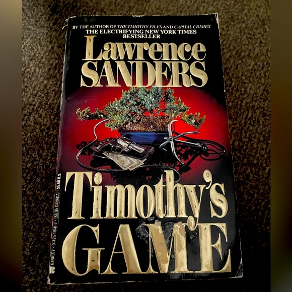 Other | Timothys Game By Lawrence Sanders | Poshmark